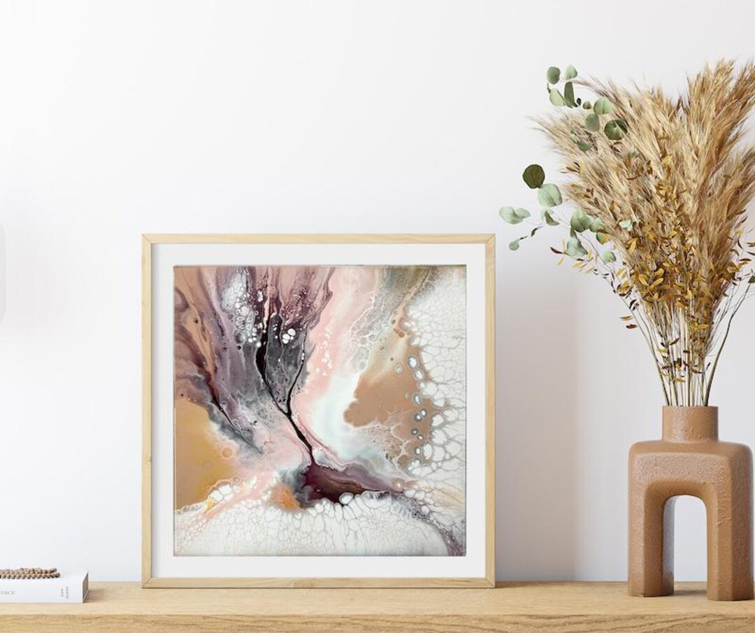 Giclee Art Print, Acrylic Painting Print, Abstract Art Gift, Wall Decor ...