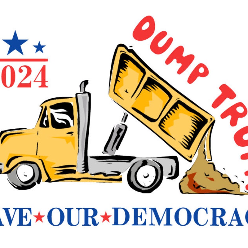 Dump Trump Bumper Sticker - Etsy