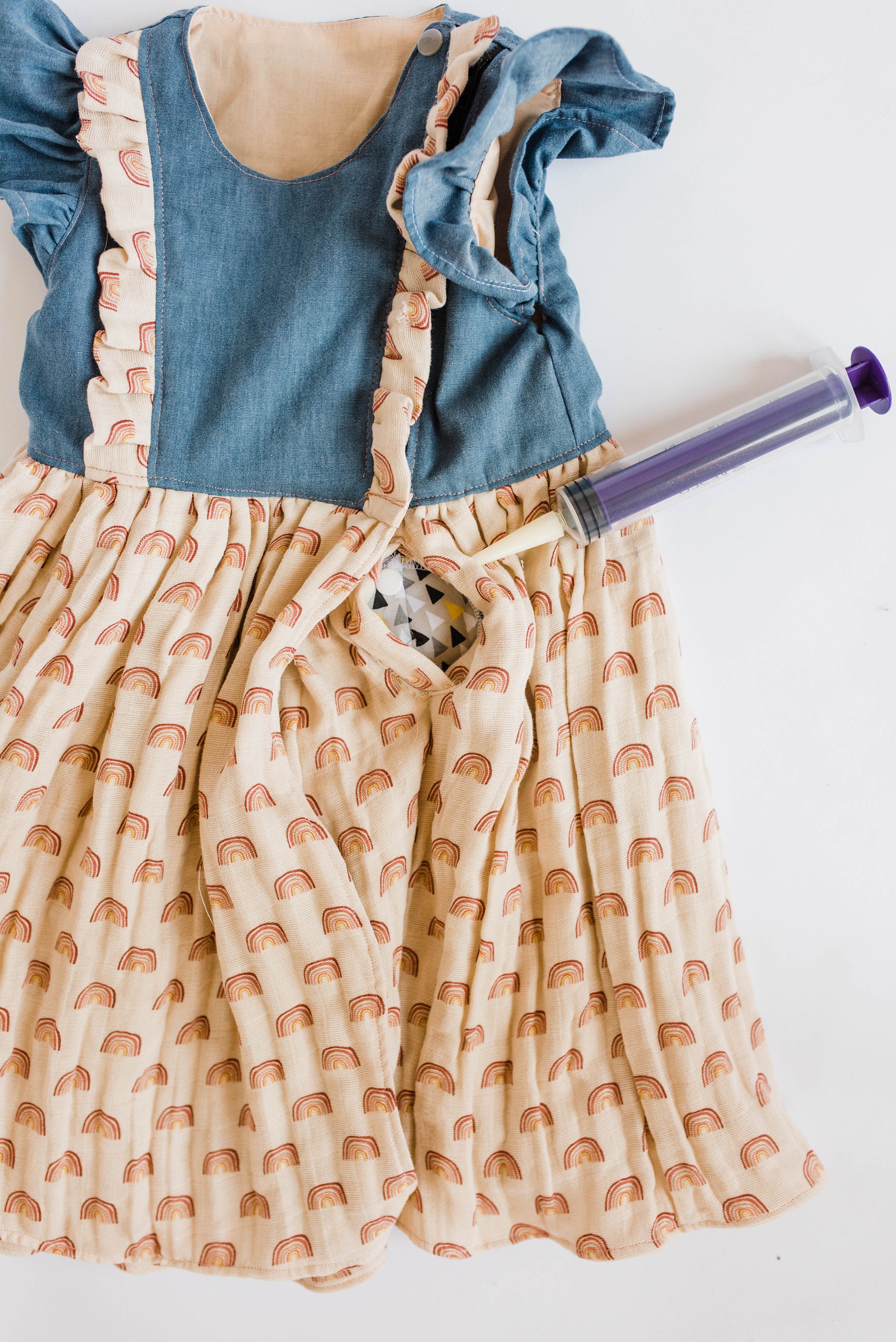 G-tube / Feeding Tube Accessible Adaptive Clothing With Diaper Access ...