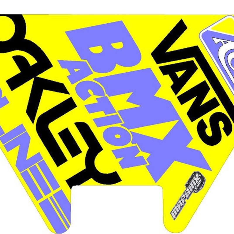 Bmx Plate Template - Etsy