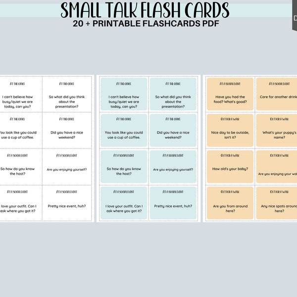 Talking Flash Cards - Etsy