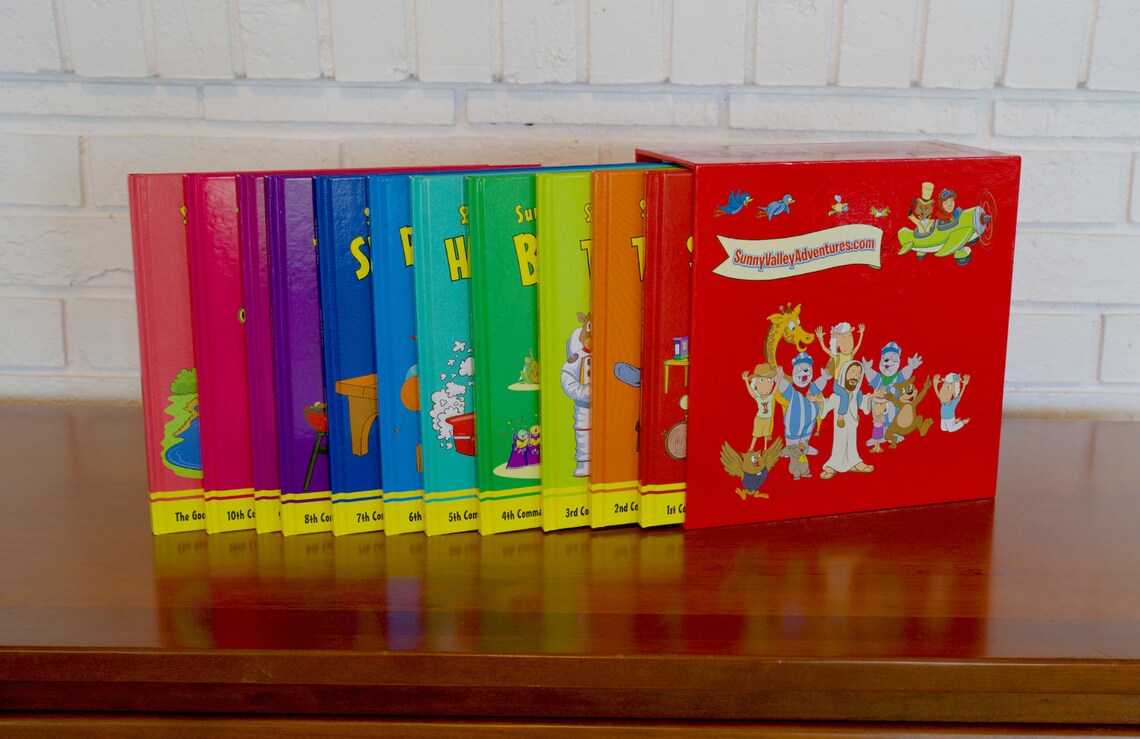 10 Commandments Children's Book Series - Etsy