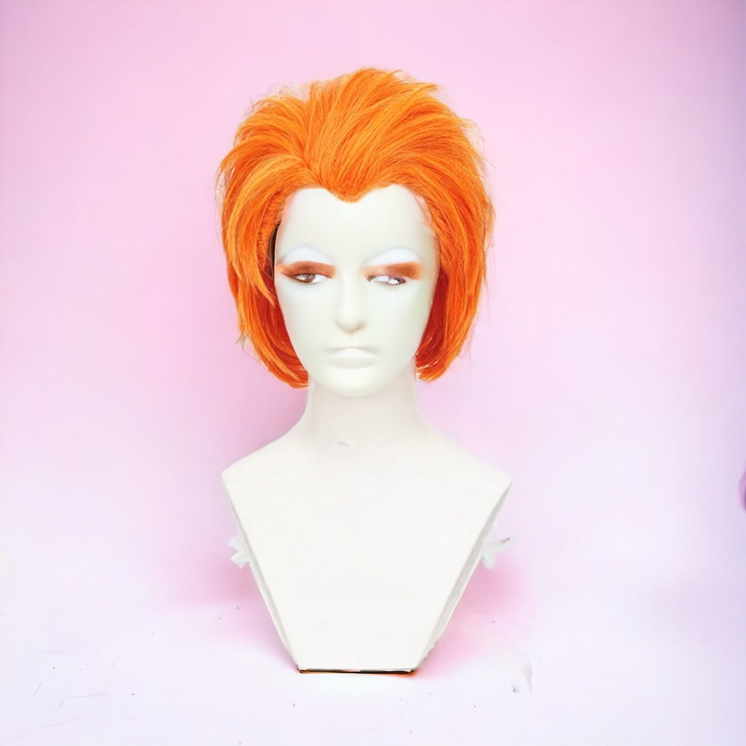Chucky Orange Short Cosplay Wig Wig Cap Heat Resistant Costume Wigs - Etsy