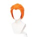 Chucky Cosplay Costume Wig Short Orange Synthetic Hair With Wig Cap - Etsy