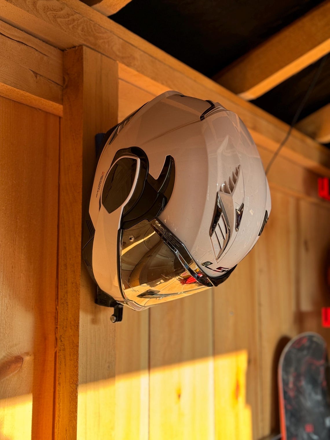 Motorcycle Helmet Holder Wall Mount - Yamaha - Ktm - Honda - Kawasaki ...