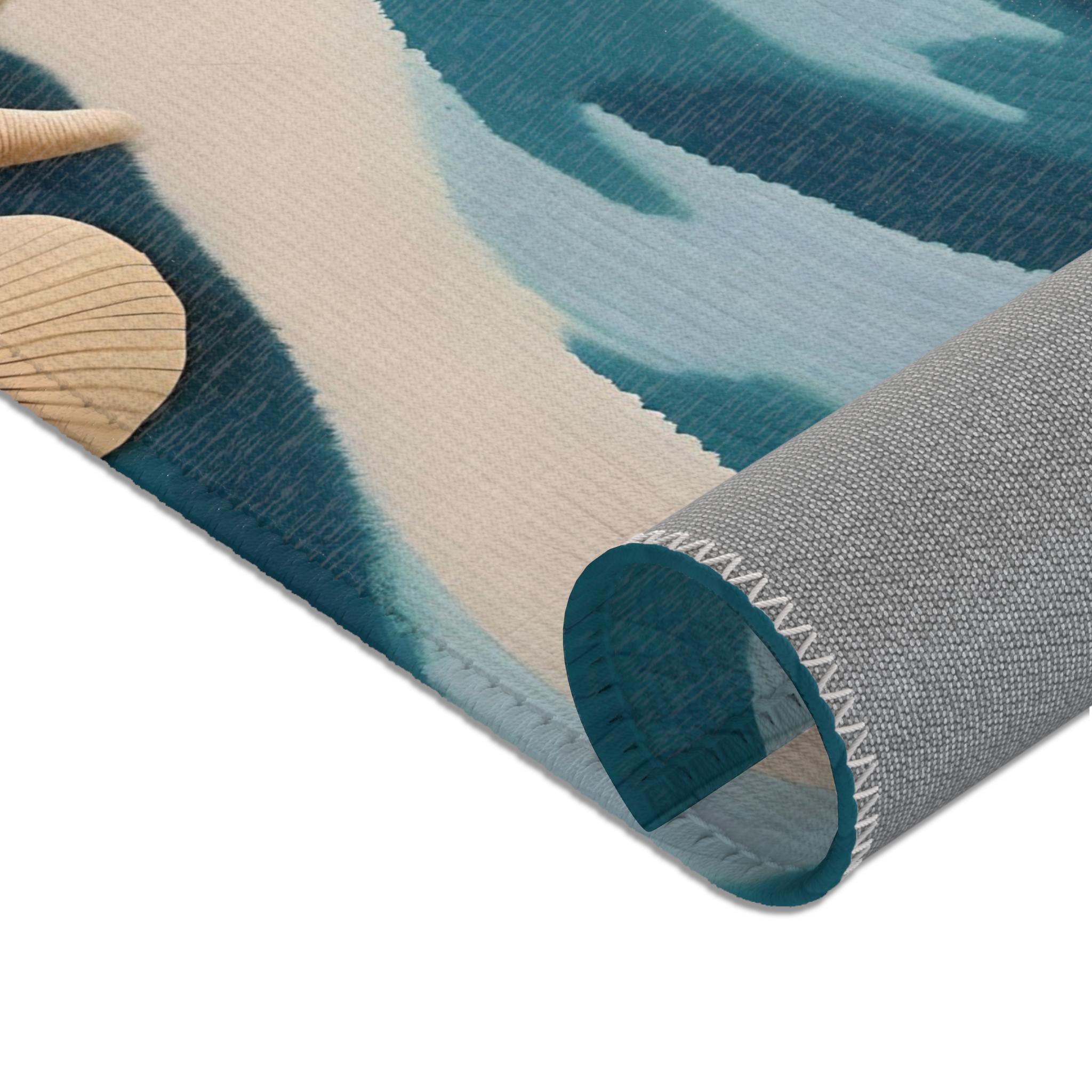 Area Rug - Costal Beach Rug - Etsy