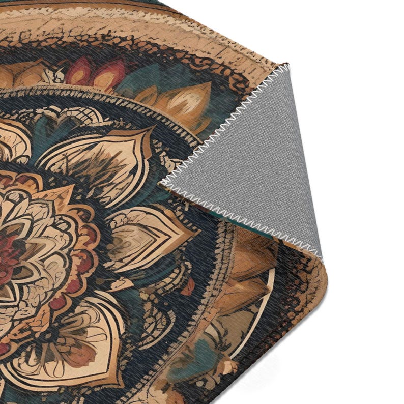 Area Rugs - Mandala Design - Etsy