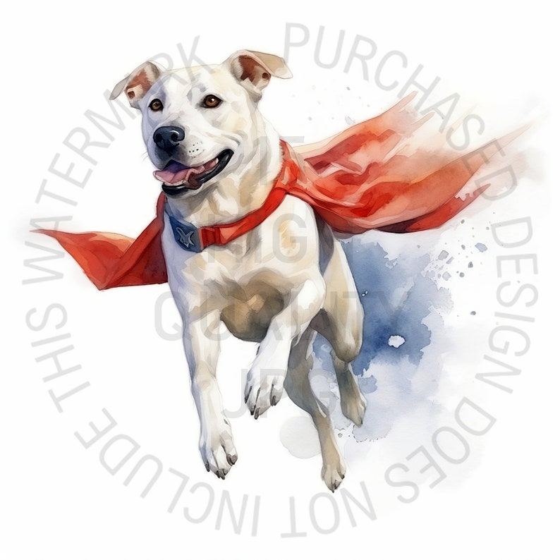 Superhero Dog Clipart Bundle, 15 High Quality Jpgs, Cute Dogs Clipart ...