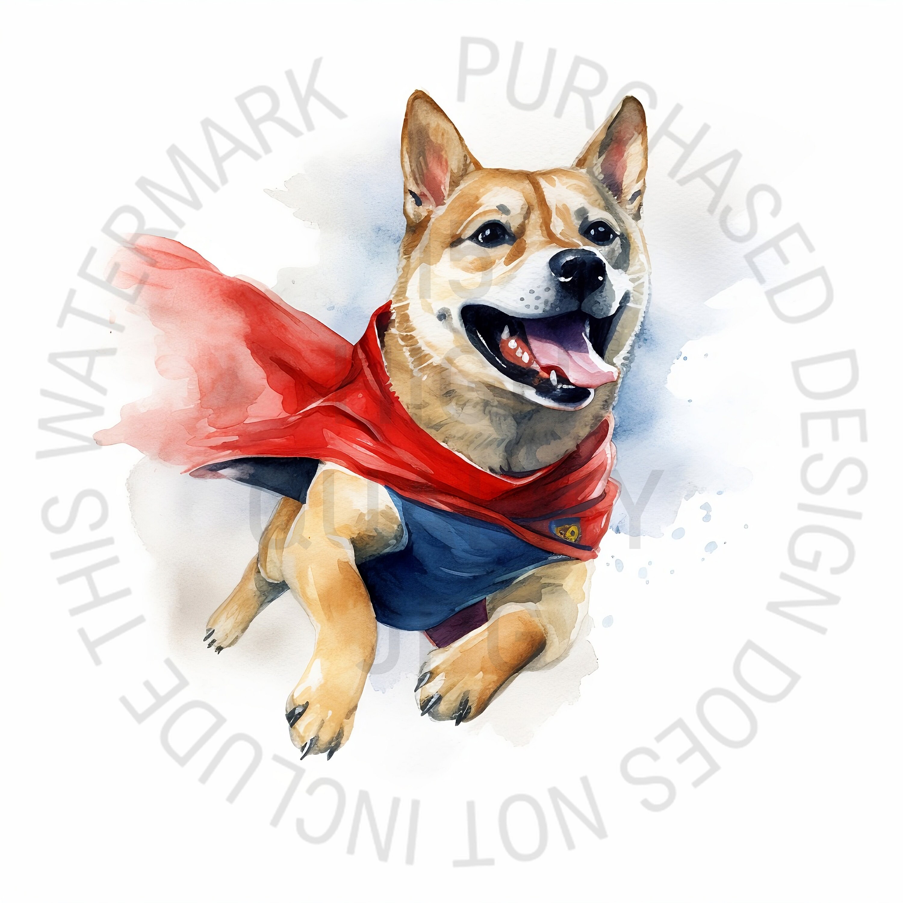 Superhero Dog Clipart Bundle, 15 High Quality Jpgs, Cute Dogs Clipart ...