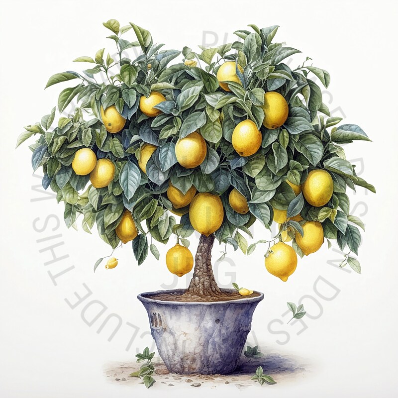 Lemon Tree Cards - Etsy