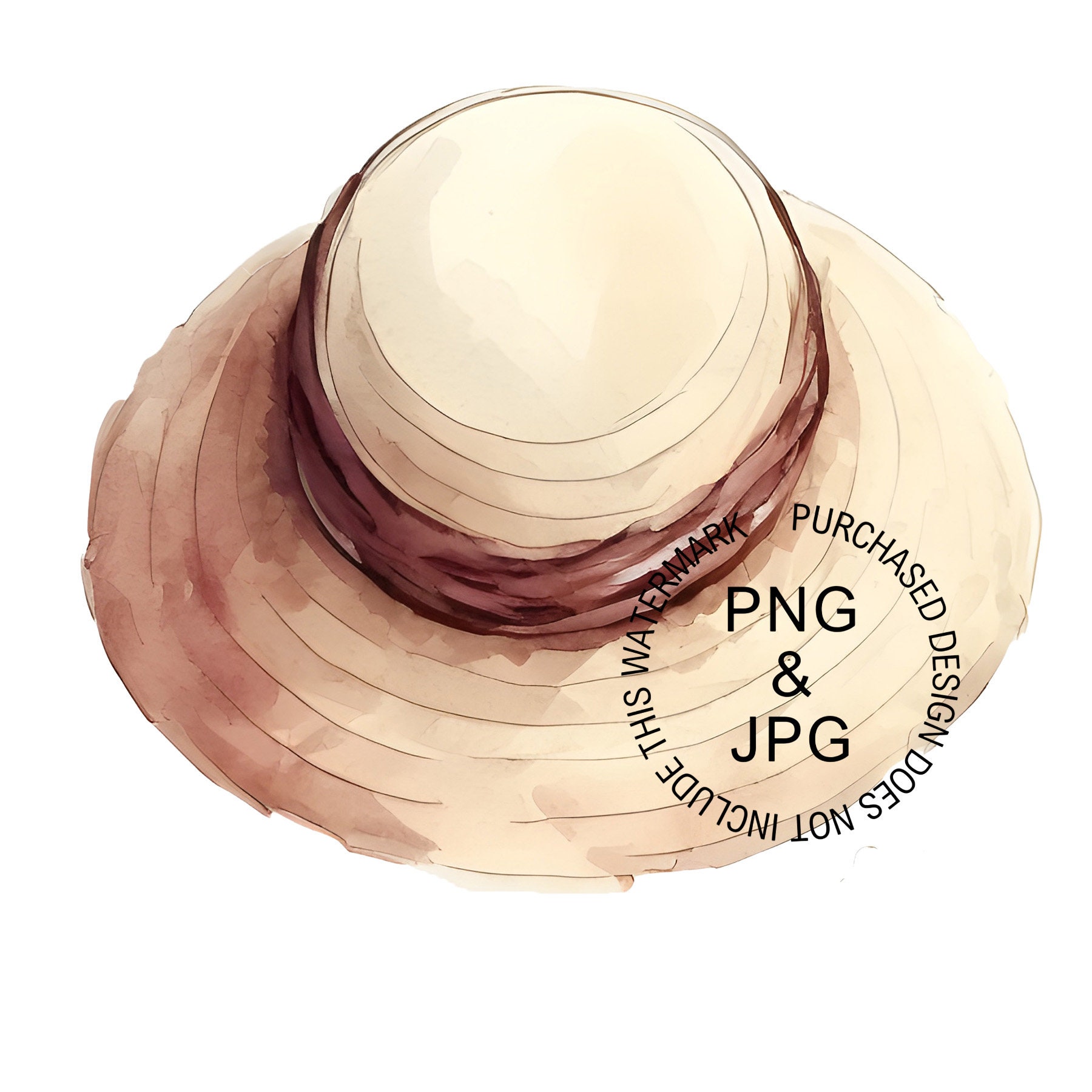 9 Sun Hats Clipart Bundle, Sun Hats Png, Rustic Clipart, Hatsclipart ...