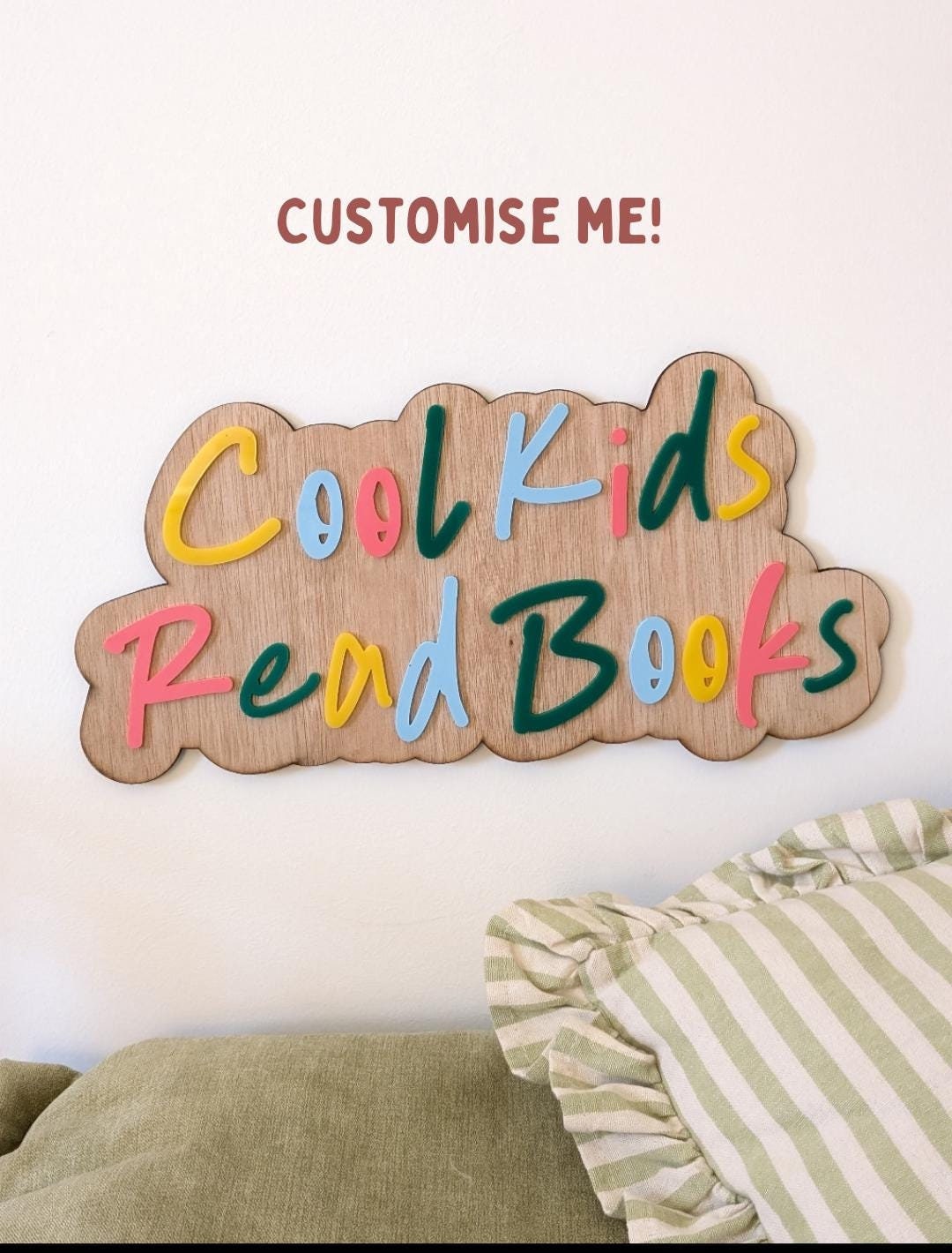 Personalised Children's Sign | Storytime | Personalised Playroom Decor ...