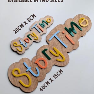 Story Time Reading Nook Sign | Children's Room Sign | Nursery Decor ...