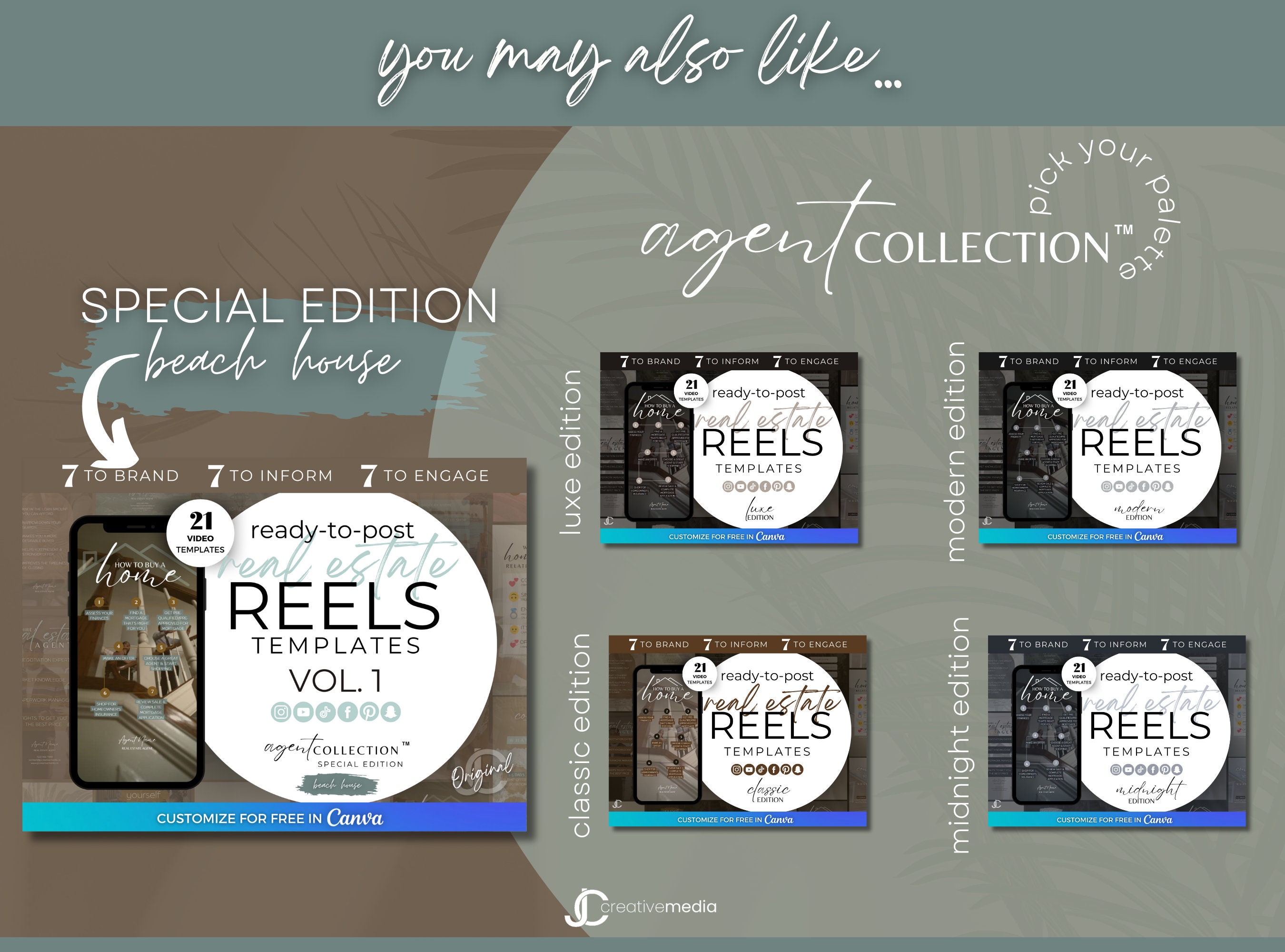 21 Luxury Beach Real Estate Reels Videos Summer Real Estate - Etsy