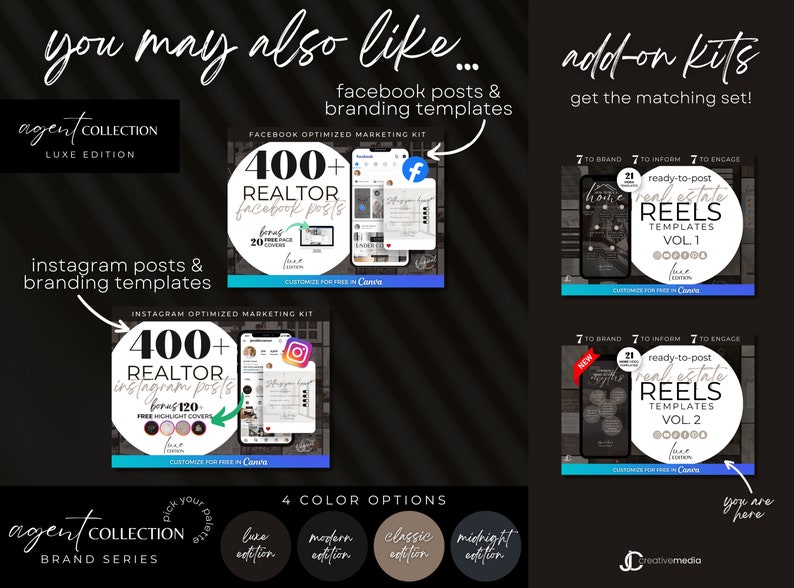 Luxury Real Estate Reels Videos VOL. 2 Ready to Post Realtor - Etsy