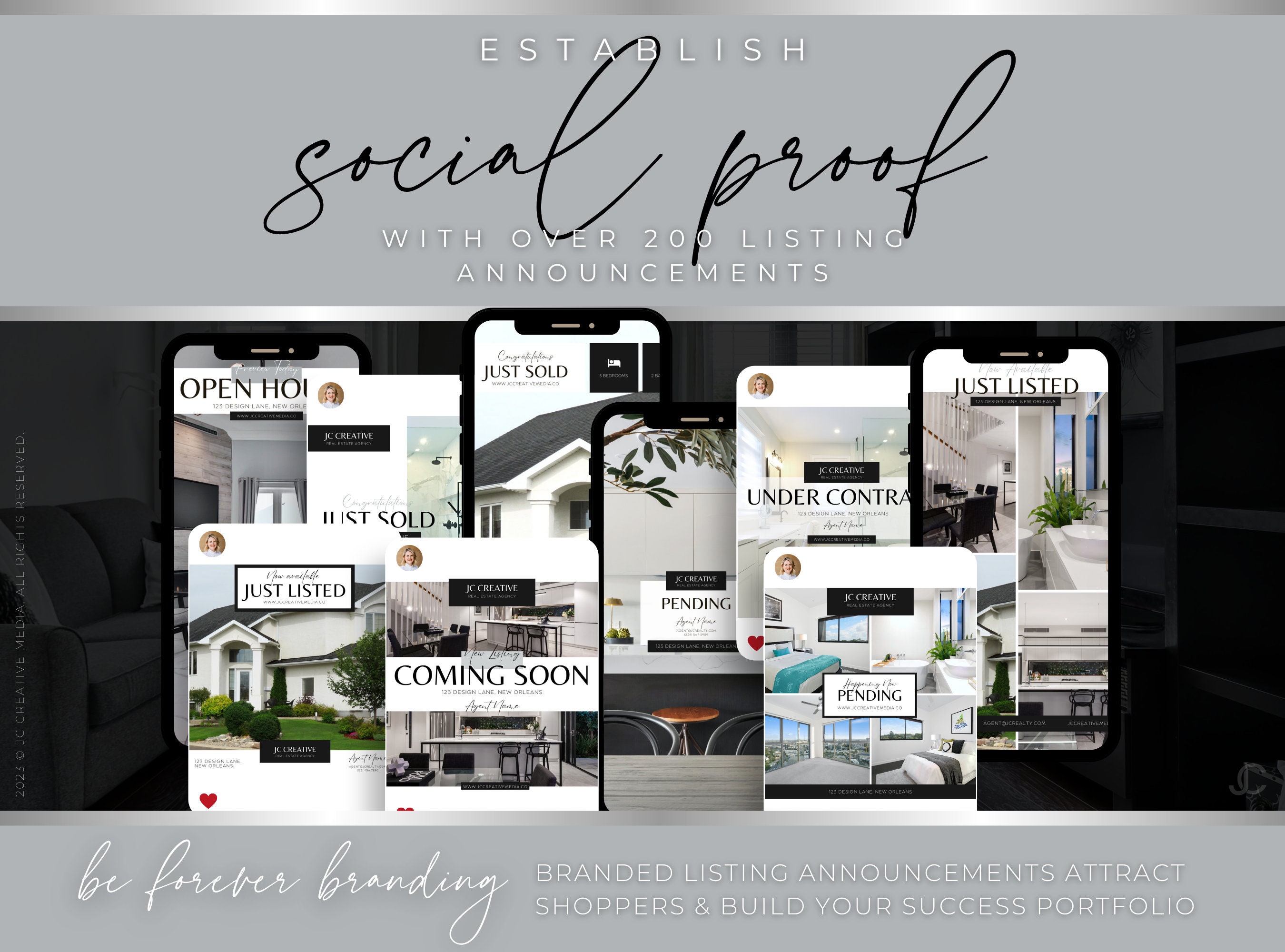 Realtor Facebook Posts, Real Estate Marketing, Social Media Canva ...