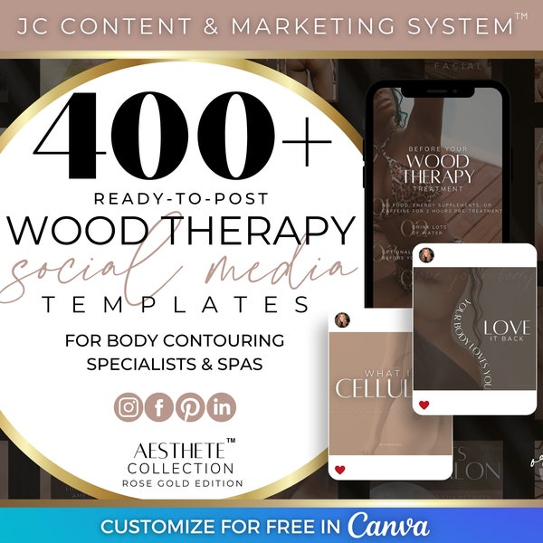 Branding Kit Social Media Med Spa - Etsy