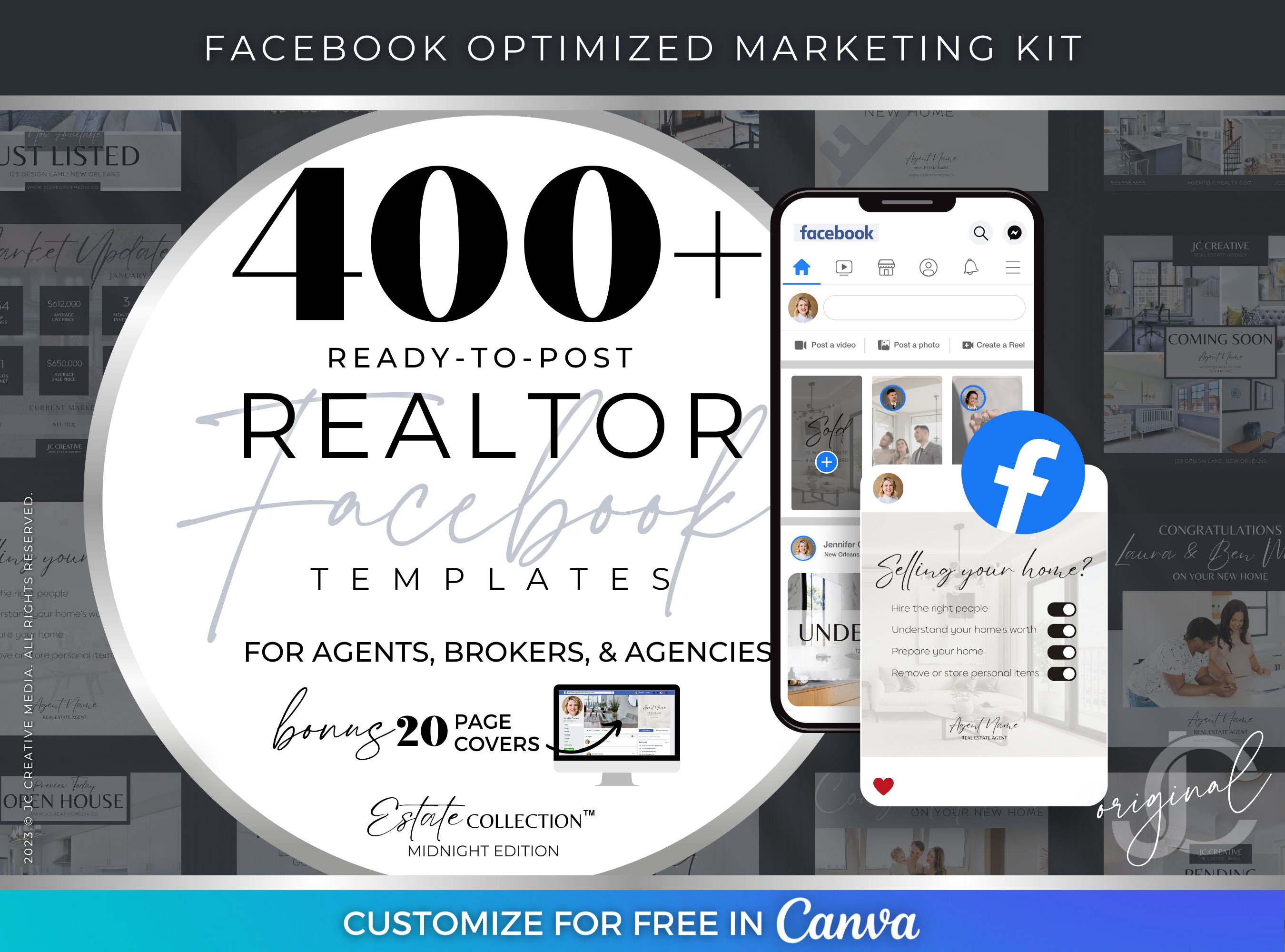 Real Estate Facebook Posts, Realtor Marketing, Social Media Post ...