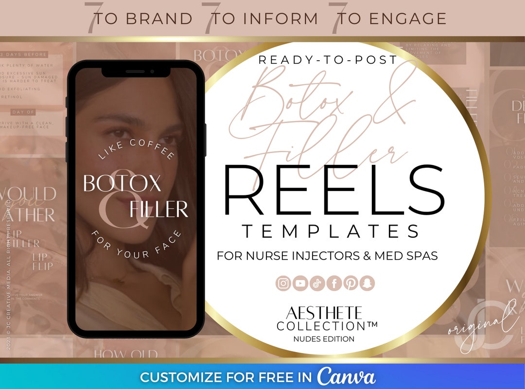 Botox & Filler Reels Videos, Nurse Injector Templates, Med Spa ...
