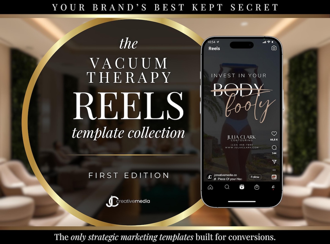 BBL Breast Lift Reels: Body Contouring Instagram Templates (canva) - Etsy