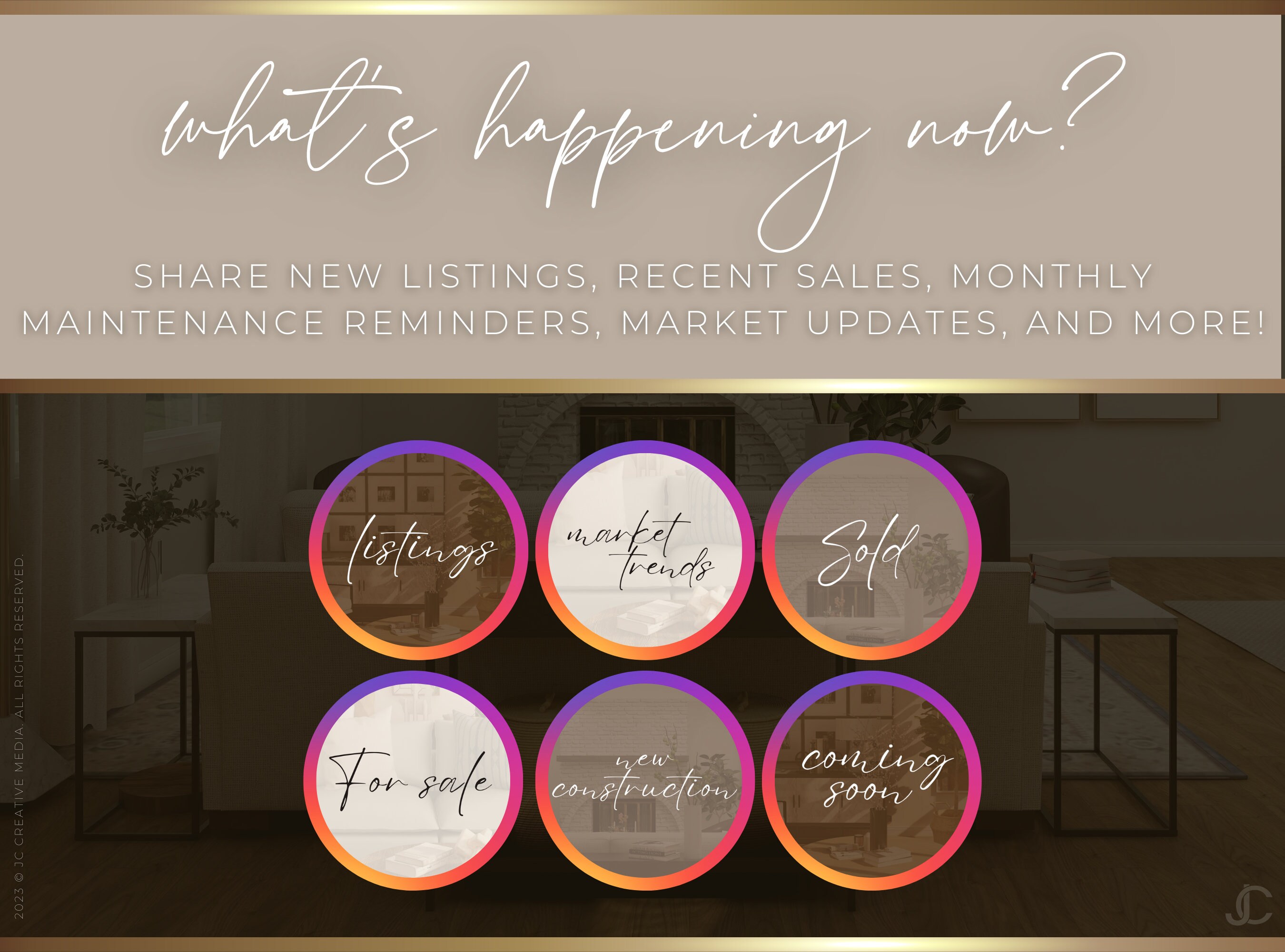 Realtor Instagram Story Covers, Real Estate Branding, Agent Social ...