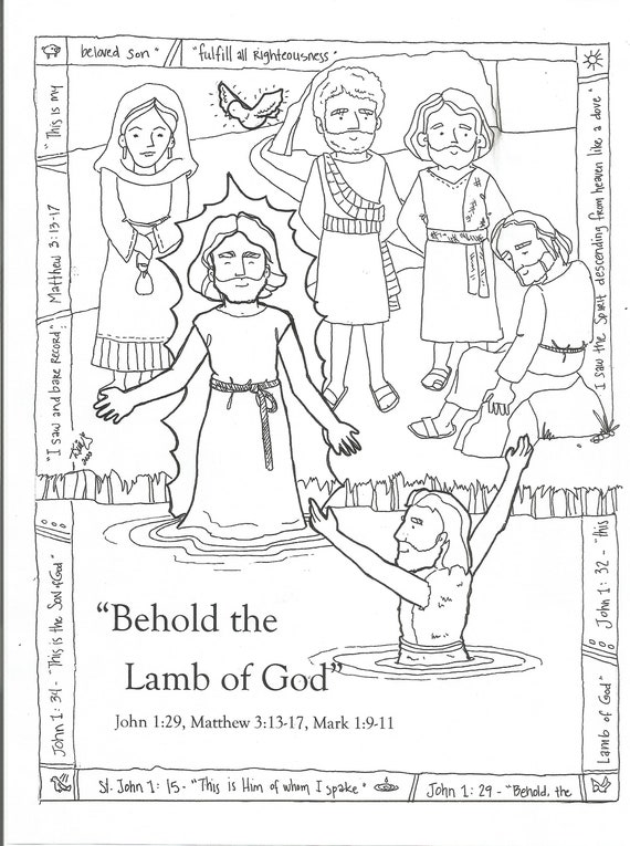 Lamb Of God Coloring Pages