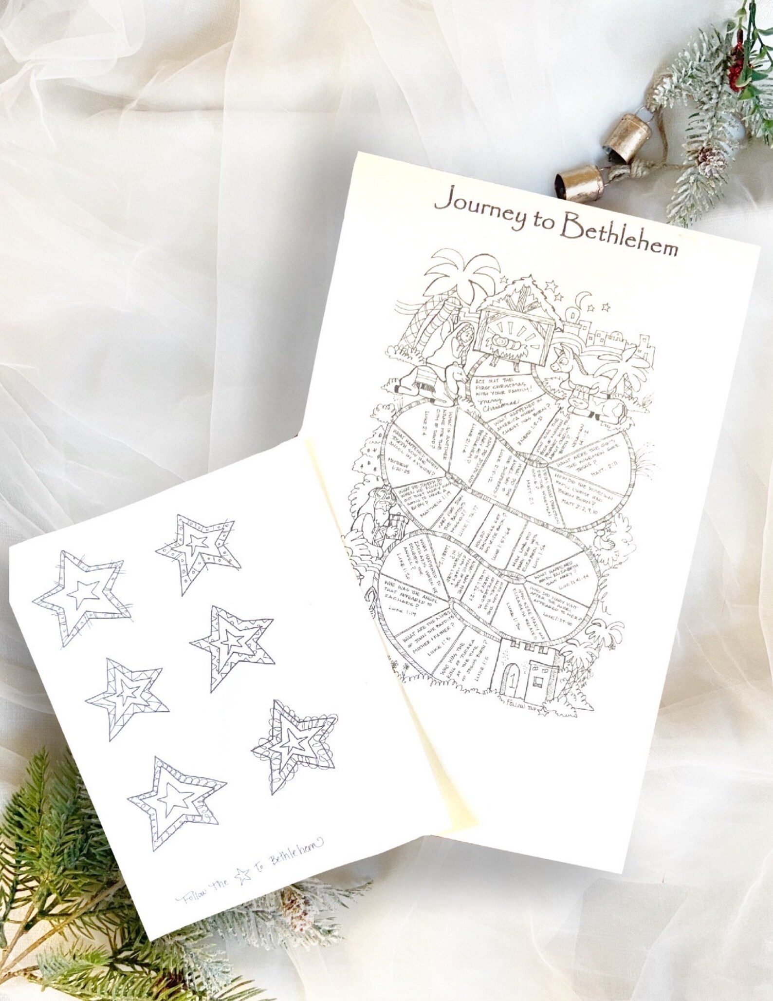 Advent Calendar Coloring Page - Etsy