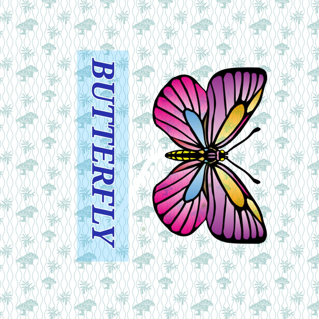Printable Butterfly for Learning - Etsy