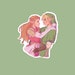 Legend of Zelda Sticker Link and Zelda Sticker - Etsy