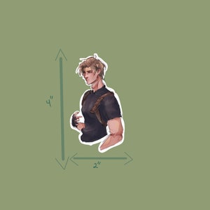 Resident Evil 4 Leon Kennedy Sticker Pack - Etsy