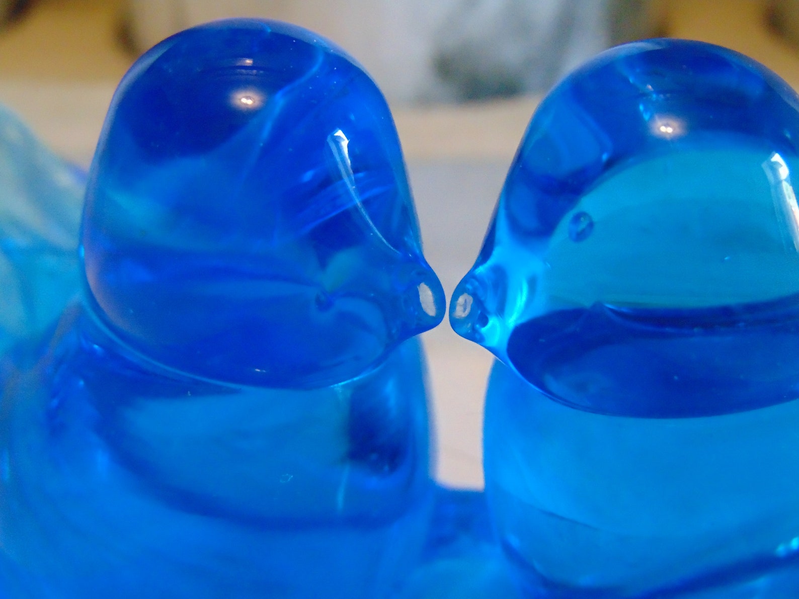 Bluebirds of Happiness, Two Birds on Heart-signed by Ron Ray 1991 - Etsy