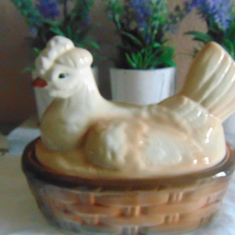 Ceramic Chicken - Etsy