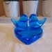 Bluebirds of Happiness, Two Birds on Heart-signed by Ron Ray 1991 - Etsy
