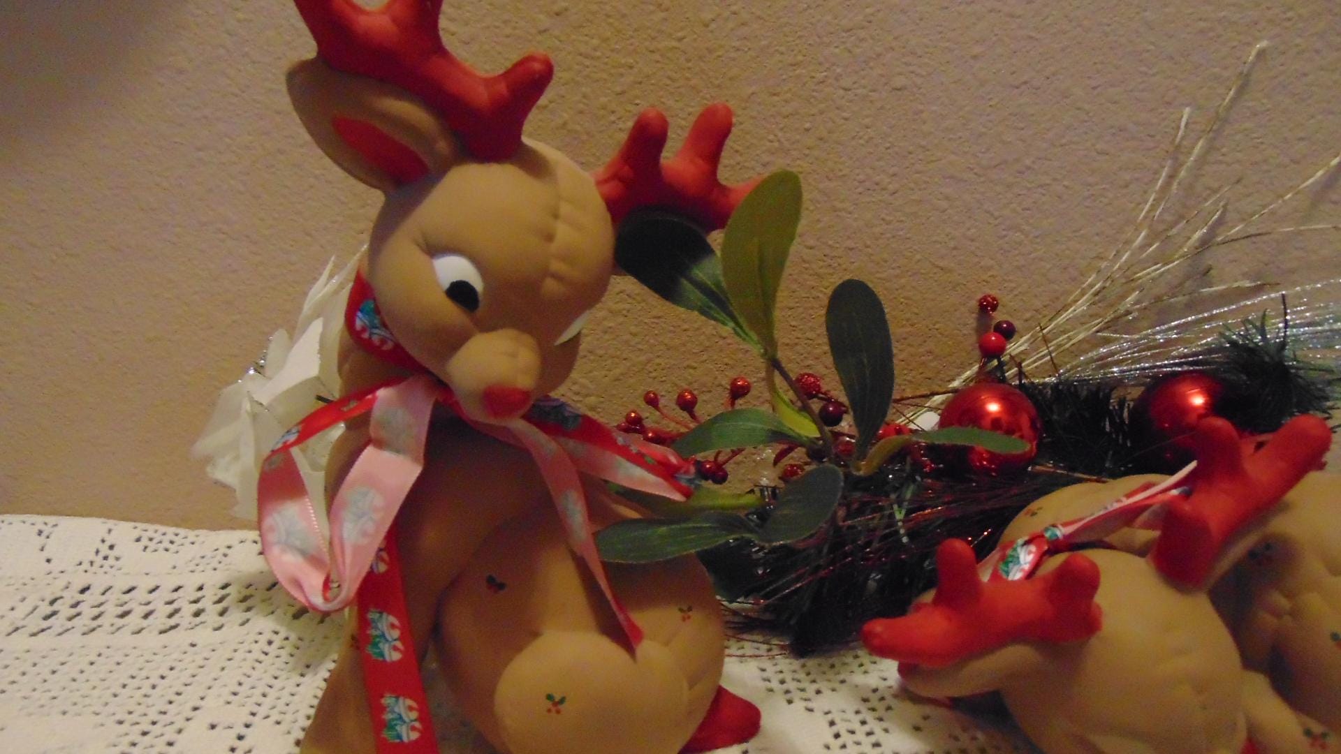 Darling Vintage Kimpel Christmas Reindeer Sold as a Pair. - Etsy