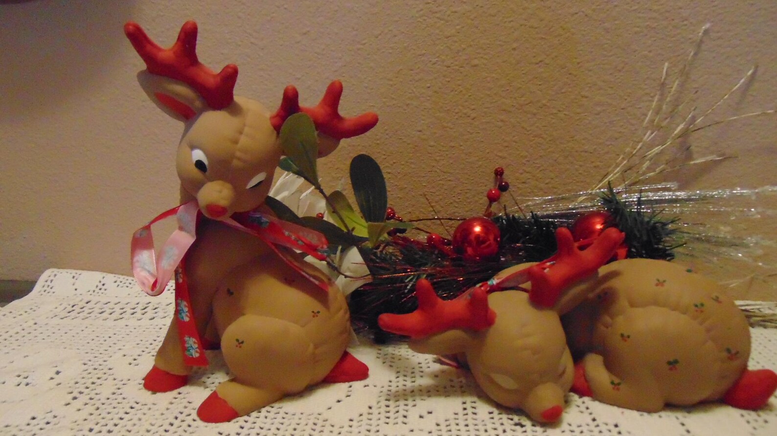 Darling Vintage Kimpel Christmas Reindeer Sold as a Pair. - Etsy