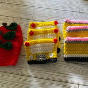 Teacher Gift, Bus Driver Gift, Pencil Coffee Cozy, Bus Coffee Cozy ...