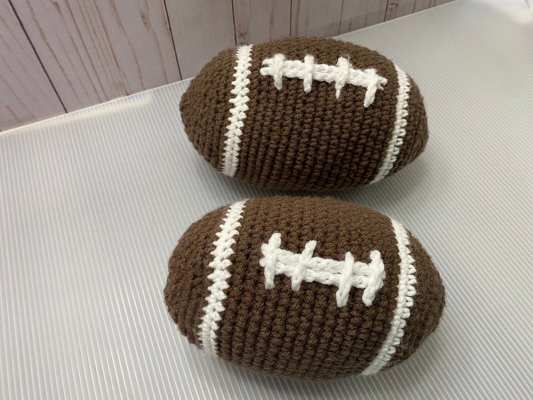 Pattern Only, Crochet Football Plush Pattern, Crochet Football ...