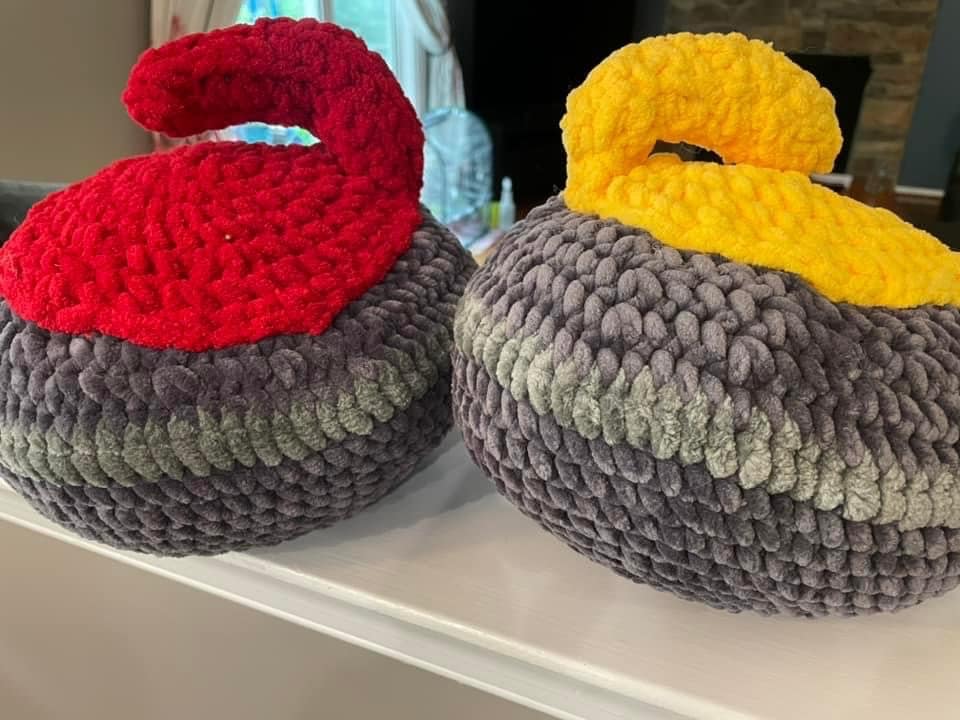 Curling Stones Life Size Dimensions not Weight Crochet Specify Color ...