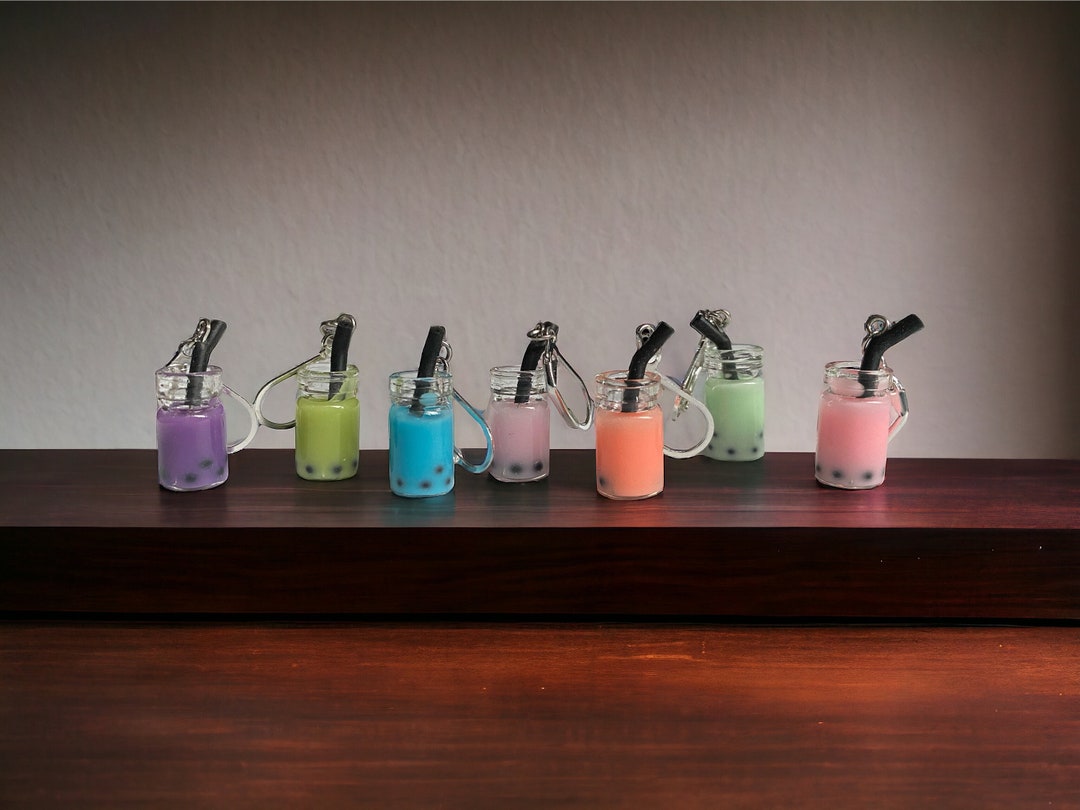 Boba Tea Stitch Markers for Knitting and Crocheting, Milk Tea Stitch ...