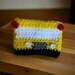 Crochet Coffee Cozy, Teacher Gift, Bus Driver, Apple, Pencil, Bus - Etsy