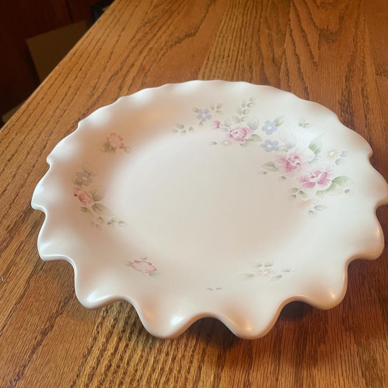 Ruffled Plates - Etsy