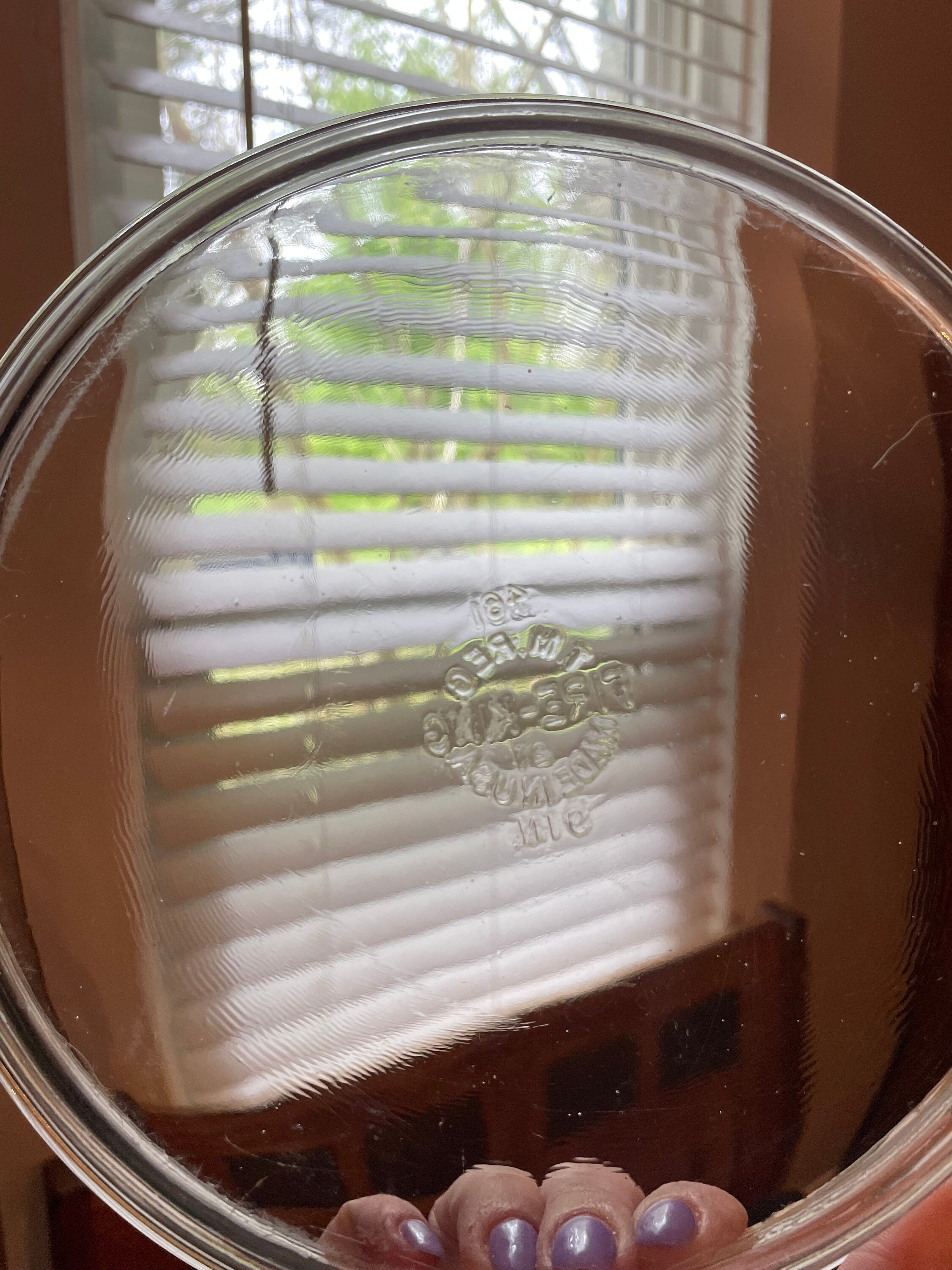 Fire King 461 9in Pie Plate With Handles - Etsy