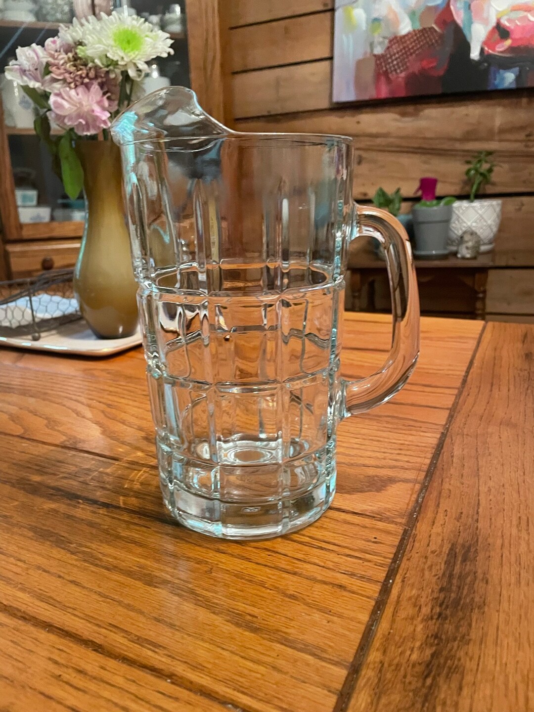 Anchor Hocking Pitcher - Etsy