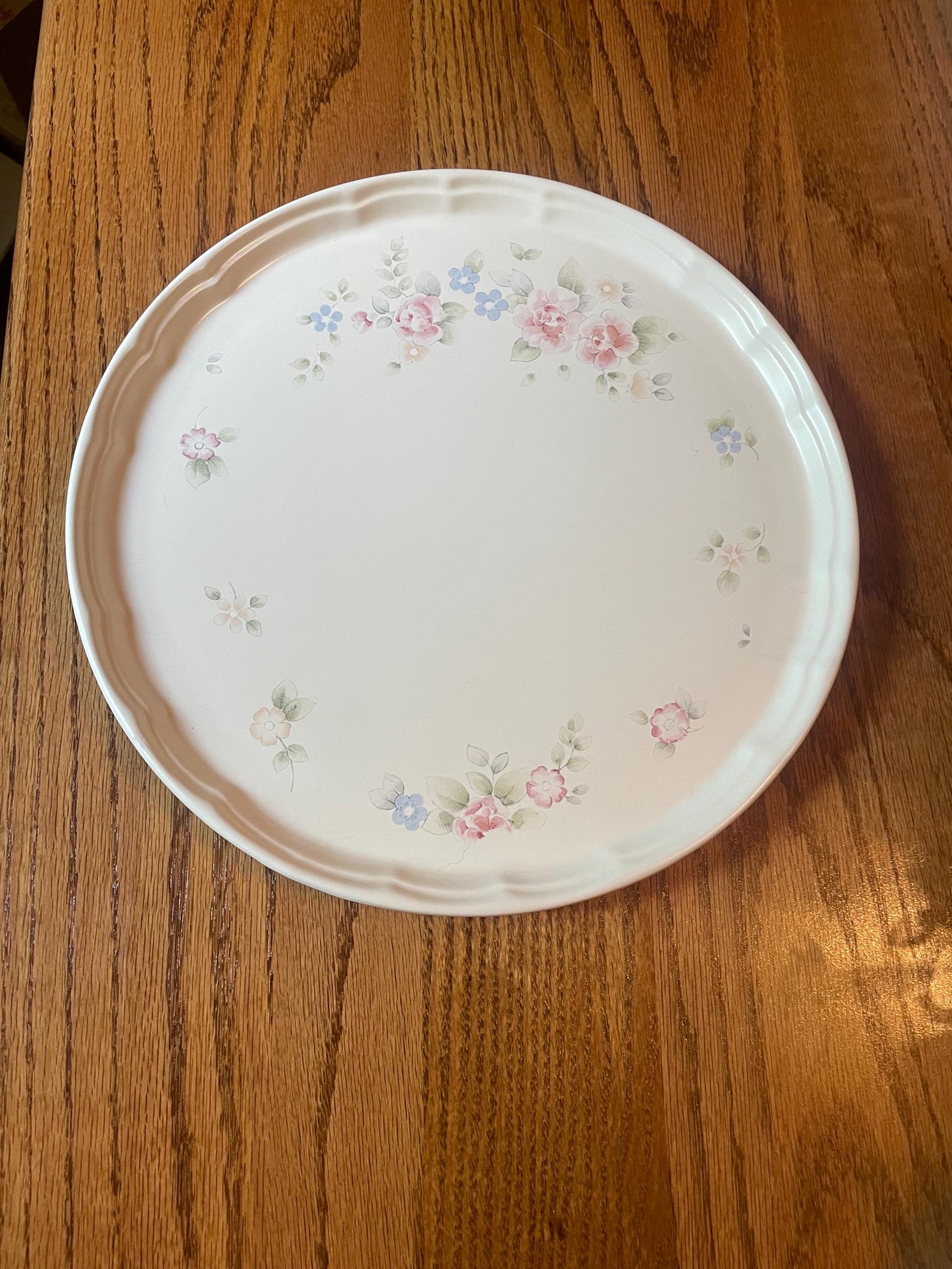 Pfaltzgraff Tea Rose Serving Platter - Etsy