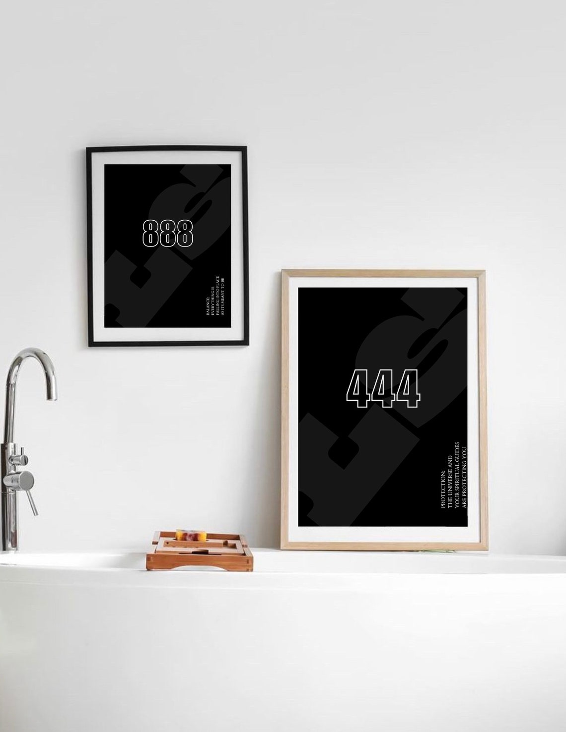 Minimalist 333 Angel Numbers Prints, Spiritual Aura, Angel Numbers ...