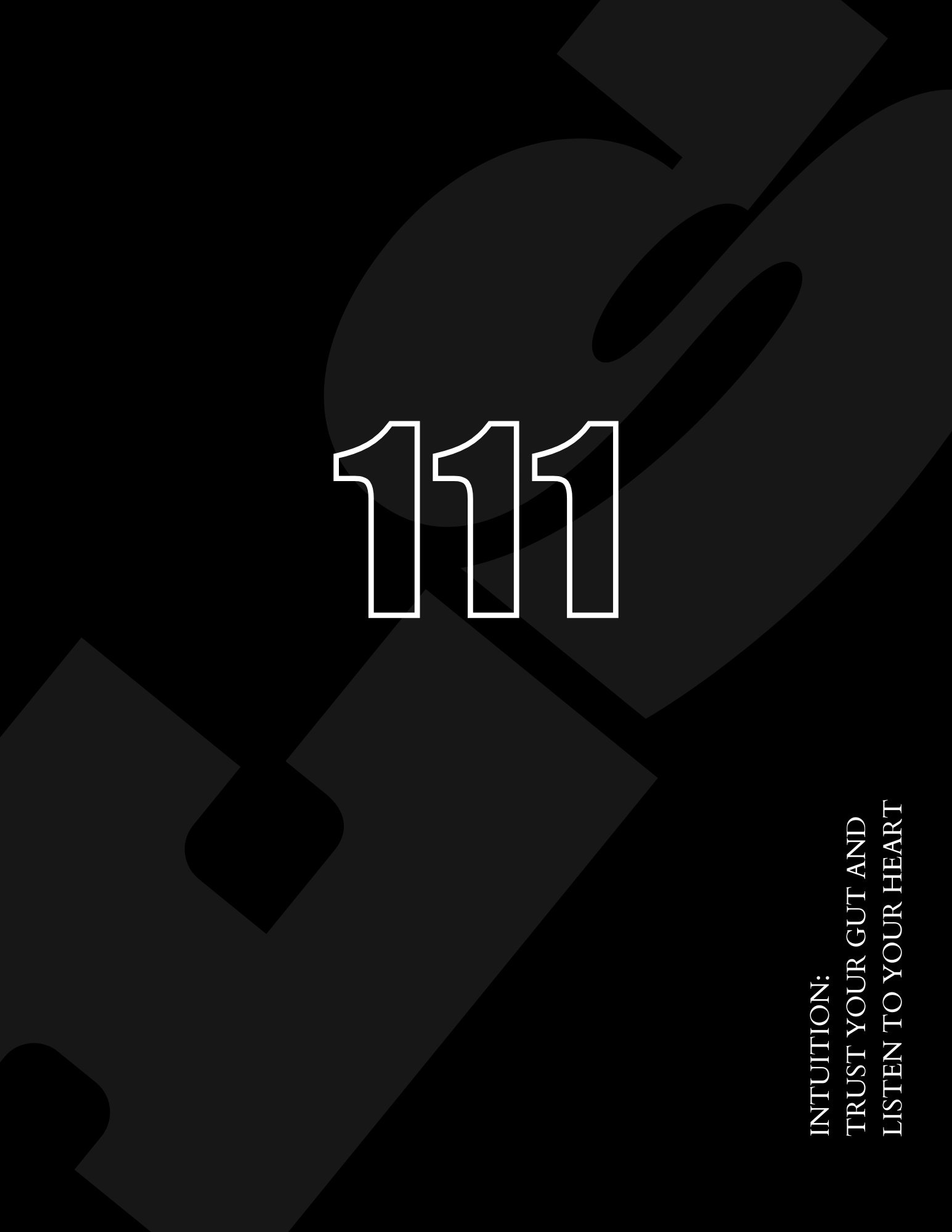 Minimalist 111 Angel Numbers Prints, Spiritual Aura, Angel Numbers ...