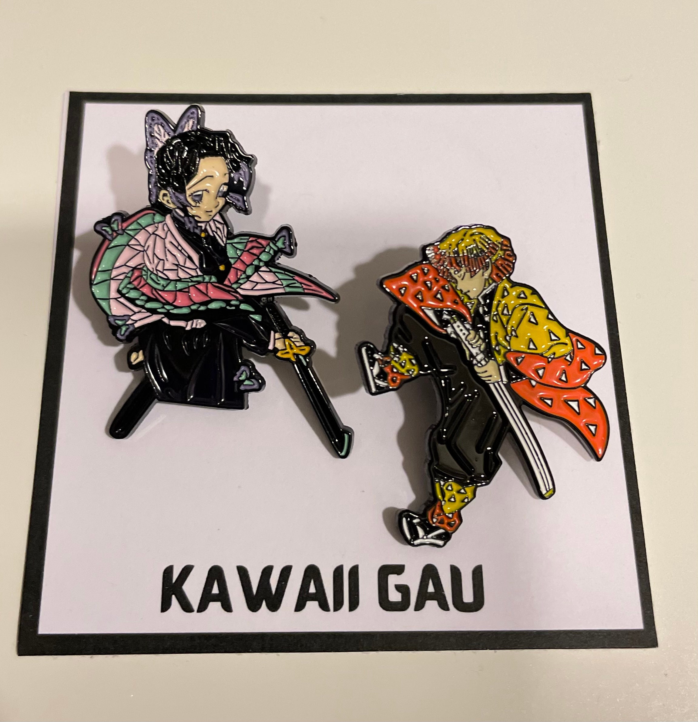 Samurai Pin Cool Enamel Pin Chibi Anime Enamel Pin D1 - Etsy