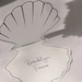 Shell Name Place Card. Editable Template for Wedding, Bridal Shower ...