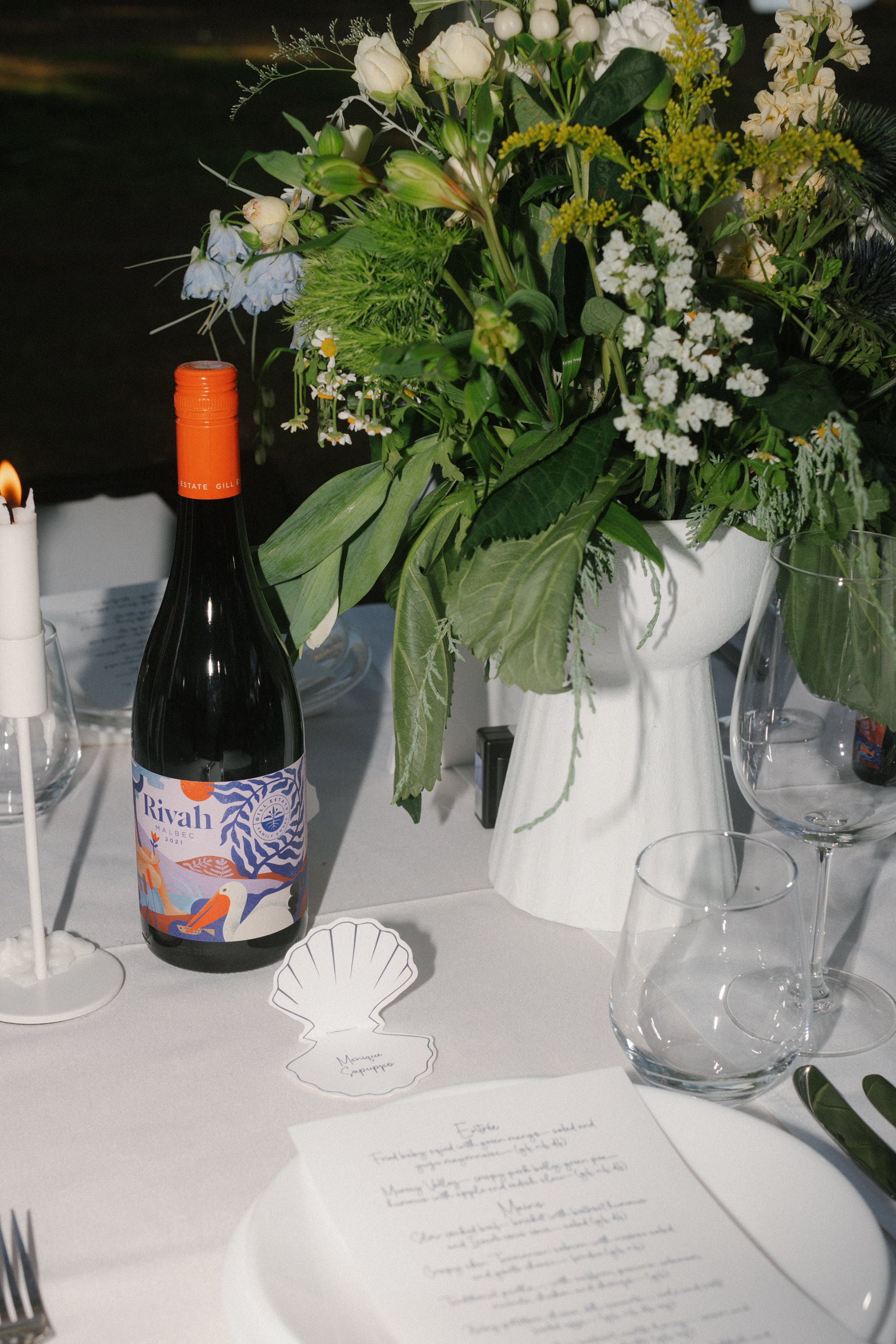 Shell Name Place Card. Editable Template for Wedding Bridal - Etsy