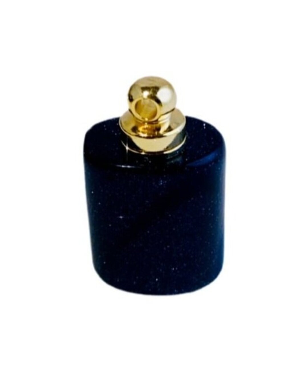 Blue Sandstone Crystal Perfume/diffuser Necklace/charm Blue Sandstone ...
